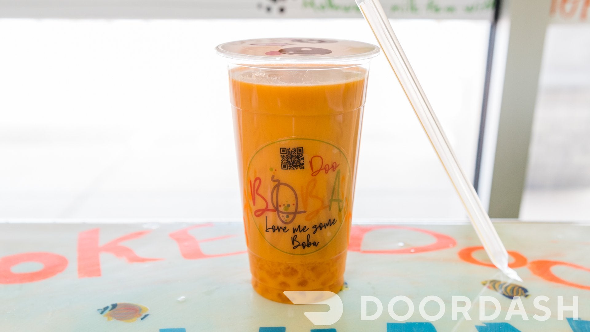 Bubble Tea - Thai Tea | Poke Doo